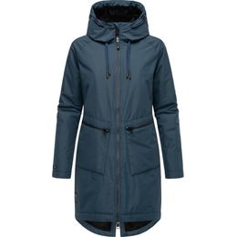 Ragwear Wintermantel 'Holstic' Damen Gr&ouml;&szlig;e 6XL blau