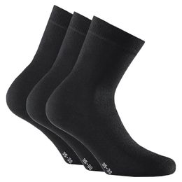Rohner Basic Socks female Black size 39-42