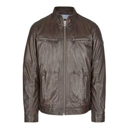 Bugatti Lederjacke 'BUFidelio' Herren Gr&ouml;&szlig;e XL dunkelbraun