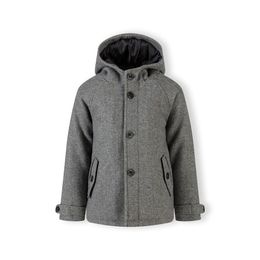 MINOTI Winterjacke Jungen Gr&ouml;&szlig;e 80/86 grau / dunkelgrau