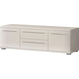 TV-Board Places of Style "Piano" Sideboards Gr. B/H/T: 150cm x 46,2cm x 45,2cm, Breite 150cm, 2 St., beige (beige 71 hochglanz) UV lackiert, mit Soft-Close-Funktion