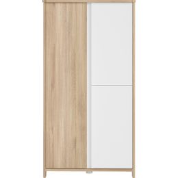 Babyzimmer-Komplettset GALIPETTE "Sasha", weiß (weiß, eiche), ohne Matratze, B/H: 70cm x 140cm, Schlafzimmermöbel-Sets