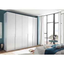 Kleiderschrank Schlafkontor "Ineo" Schränke Gr. B/H/T: 250cm x 225cm x 58cm, 5 St., weiß matt, Schlafzimmerschrank wahlweise in 2 Größen