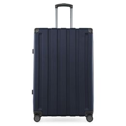 Hartschalen-Trolley Hauptstadtkoffer "Q-Damm - Großer Koffer" Gr. B/H/T: 51 cm x 78 cm x 31 cm 111 l, blau (dunkelblau) Koffer Reisekoffer, Aufgabegepäck, Hartschalenkoffer, groß