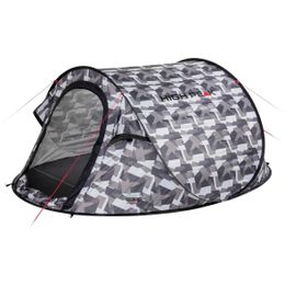 Wurfzelt High Peak "Pop up Zelt Vision 3" Zelte Gr. B/H/L: 180 cm x 100 cm x 235 cm, grün (camouflage)