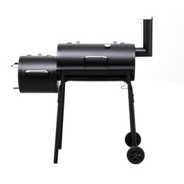 Smoker Tepro "Mini Wichita" Grills Gr. B/H/T: 115 cm x 116 cm x 64 cm, schwarz BxTxH: 115x63,5x116,5 cm