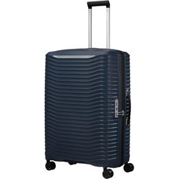 Hartschalen-Trolley Samsonite "UPSCAPE 75" Gr. B/H/T: 51 cm x 75 cm x 30 cm 104 l, blau (blue nights) Koffer Trolley, Reisegepäck Reisekoffer Hartschalenkoffer TSA-Zahlenschloss