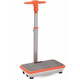 Vibrationsplatte MediaShop "VIBROSHAPER", orange (orange, anthrazit), VibrationsplattenB:38,5cm H:12cm L:62,5cm, mit abnehmbarer Haltestange, B:38,5cm H:12cm L:62,5cm