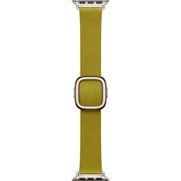 Apple Smartwatch-Armband "Moderne Schließe" Uhrenarmbänder Gr. 14,5-16,5cm, gelb (chartreuse)