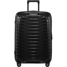 Hartschalen-Trolley Samsonite "PROXIS 69" Gr. B/H/T: 48 cm x 69 cm x 29 cm 75 l, schwarz (black) Koffer Reisegepäck mittel groß TSA-Zahlenschloss Made in Europe