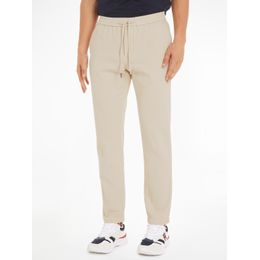 Chinohose Tommy Hilfiger "CHINO HARLEM PO DRW STRCTRE GMD" Gr. 36, Länge 32, beige (classic beige) Herren Hosen