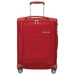 Weichgepäck-Trolley Samsonite "D'LITE 55" Gr. B/H/T: 40 cm x 55 cm x 22 cm 39 l, rot (chili red) Koffer Handgepäck-Koffer Reisekoffer TSA-Zahlenschloss im klassischen Design