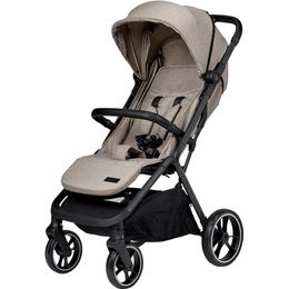 Kinder-Buggy MOON "ZAC" braun (mud) Baby Kinderwagen inkl. Tragetasche und Regenschutz