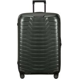 Hartschalen-Trolley Samsonite "PROXIS 75" Gr. B/H/T: 51cm x 75cm x 31cm 98 l, schwarz (matt climbing ivy) Koffer Reisekoffer Hartschalenkoffer Aufgabegepäck TSA-Zahlenschloss