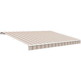 Gelenkarmmarkise Wismar "Classic" Markisen Gr. 500 cm, 350 cm, beige (beige, grau)