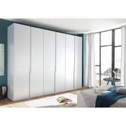 Kleiderschrank Schlafkontor "Ineo" Schränke Gr. B/H/T: 300cm x 225cm x 58cm, 6 St., weiß matt, Schlafzimmerschrank wahlweise in 2 Größen