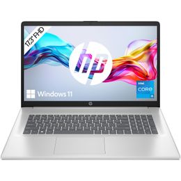 HP Notebook "17-cn3264ng" Notebooks Gr. 8 GB RAM 512 GB SSD, Core i5, Windows 11 Home, beige (natural silver) Bestseller