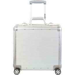 Business-Trolley alumaxx "Gemini, silberfarben matt" Gr. B/H/T: 40 cm x 42,5 cm x 21 cm, silberfarben Koffer aus Aluminium