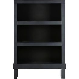 Mehrzweckschrank Woood "H 160 x B 107" Schränke Gr. B/H/T: 107 cm x 160 cm x 39 cm, schwarz