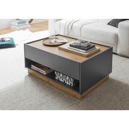 Couchtisch Inosign "City/Giron" Tische Gr. B/H/T: 90 cm x 38 cm x 60 cm, grau (anthrazit) Breite 90 cm