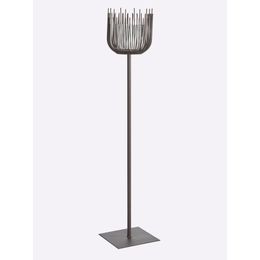 Windlicht HEINE HOME Kerzenhalter Gr. B/H/T: 30cm x 150cm x 30cm, schwarz