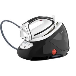 Tefal Dampfbügelstation "Tefal GV9550 Pro Express Ultimate" Dampfbügelstationen Dampfstoß: 520 gMin., Dauerdampfmenge: 120 gMin., Antikalk-Kollektor schwarz (schwarz, weiß)