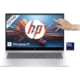 HP Notebook "17-da007" Notebooks 17-da0075ng Gr. 16 GB RAM 512 GB SSD, Core Ultra 7, Windows 11 Home, silberfarben (gletschersilber)