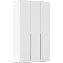 Drehtürenschrank Rauch "Kleiderschrank Schrank Garderobe AGORDO mit Dekor- oder Hochglanzfront" Schränke Gr. B/H/T: 136 cm x 229 cm x 54 cm, 3 St., weiß (alpinweiß) durchdachte Innenausstattung, in 6 Breiten und 2 Höhen MADE IN GERMANY