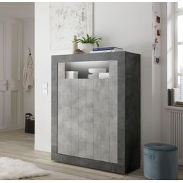 Highboard Inosign "Urbino" Sideboards grau (schieferfarben, beton) Breite 110 cm