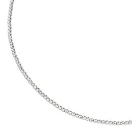 Collier Smart Jewel "mit facettierten Kugeln, Silber 925" Halsketten Gr. 45 cm, Silber 925 (Sterlingsilber), silberfarben (silber) Damen