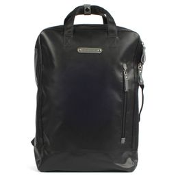 Laptoprucksack 7CLOUDS "Agal 7.2 M" Gr. B/H/T: 30 cm x 40 cm x 13 cm, schwarz (black) Rucksäcke mit recyceltem PET