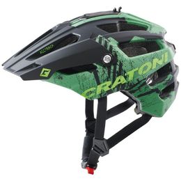 Fahrradhelm Cratoni "AllTrack" Gr. 58, grün (grün matt), Helme, 58/61 Kopfumfang: 58cm - 61cm, matt