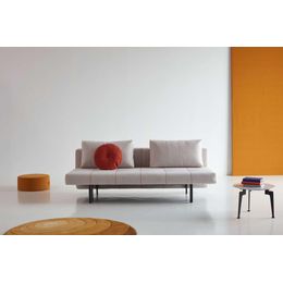 3-Sitzer INNOVATION LIVING &trade; "SIGGA X Schlafsofa mit hohen Sitz- und Liegekomfort", beige (sand), B:200cm H:86cm T:98cm, Sofas, Dekorative Kontrastn&auml;hte, detailreiches Design