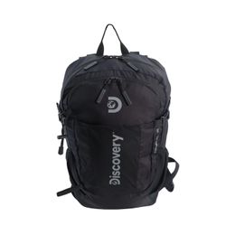 Sportrucksack DISCOVERY "Outdoor" Gr. B: 14.5 cm, schwarz Rucksäcke aus Nylon-Material