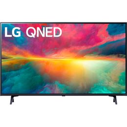 LG QNED-Fernseher "43QNED776RB", G (A-G), Fernseher, schwarz, 43