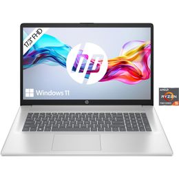 HP Notebook "17-cp2251ng" Notebooks Gr. 8 GB RAM 512 GB SSD, Ryzen 5, Windows 11, beige (natural silver)