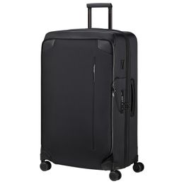 Weichgepäck-Trolley Samsonite "SPLENDIX 79" Gr. B/H/T: 48 cm x 79 cm x 30 cm 109 l, schwarz (black) Koffer Reisegepäck groß TSA Schloss Volumenerweiterung