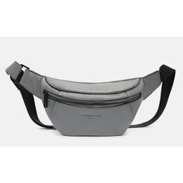 Bauchtasche Liebeskind Berlin "Beltbag S CHUDY SHEEP NATURAL" Gr. B/H/T: 23 cm x 16 cm x 9 cm, grau (grigio) Damen Taschen