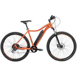 E-Bike SIGN E-Bikes Gr. 51 cm, 29 Zoll (73,66 cm), orange (matt tropicaorange) Pedelec, Elektrofahrrad für Damen u. Herren, MTB, Mountainbike