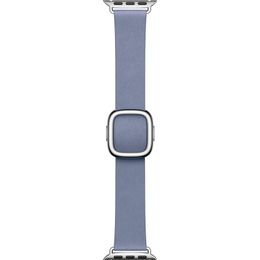 Apple Smartwatch-Armband "41mm Modern Armband - Medium" Uhrenarmbänder blau (lavendelblau)