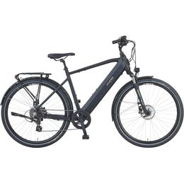 E-Bike Prophete "Entdecker 2.0" E-Bikes Gr. 54 cm, 28 Zoll (71,12 cm), schwarz Pedelec, Elektrofahrrad für Herren, Trekkingrad