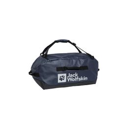 Reisetasche Jack Wolfskin "Reisetasche ALL-IN DUFFLE 65" blau (midnight sky) Taschen