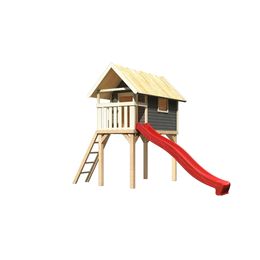 Spielturm Konifera "Matti" Spieltürme grau Kinder BxTxH: 120x244x325 cm