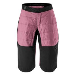 Fahrradhose Gonso "TRAIL SHORTS PRIMALOFT W" Gr. 42, Normalgrößen, lila (flieder) Damen Hosen Primaloft-Radhose, MTB-Shorts ohne Sitzpolster, verstellbarer Bund