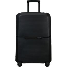 Hartschalen-Trolley Samsonite "MAGNUM, 69 cm" Gr. B/H/T: 48 cm x 69 cm x 30 cm 82 l, grau (graphite) Koffer Reisekoffer Großer TSA-Zahlenschloss Made in Europe