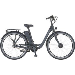 E-Bike Prophete "Geniesser 1.0" E-Bikes Gr. 49 cm, 28 Zoll (71,12 cm), schwarz Pedelec, Elektrofahrrad für Damen u. Herren, Cityrad