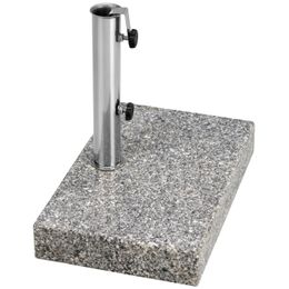 Schirmhalter Schneider Schirme, grau (granitfarben), B:37cm H:28cm T:44,5cm, Stahl, Schirmhalterungen