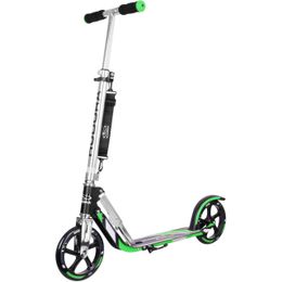 Scooter Hudora "Big Wheel RX Pro 205" schwarz (schwarz, grün)