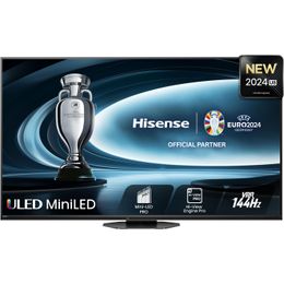 D (A bis G) HISENSE Mini-LED-Fernseher "75U8NQ" Fernseher 4KUHD, ULED, Mini LED Gr. 75, schwarz