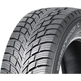Ganzjahresreifen Nokian "SEASONPROOF C", schwarz, 185mm / 75 % R 16 104/102R, Autoreifen
